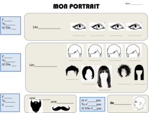 - Bal - FLE Mon portrait